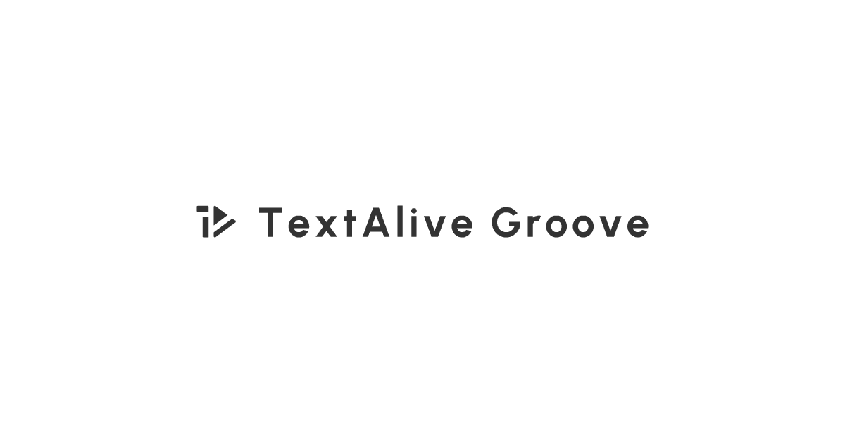 TextAlive Groove
